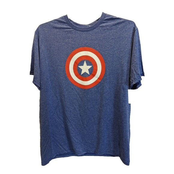 Marvel | Shirts | Marvel Captain America Mens Tshirt Size Xl | Poshmark